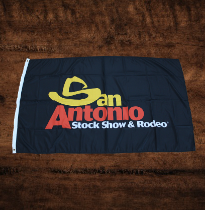SAN ANTONIO RODEO LOGO FLAG – San Antonio Rodeo