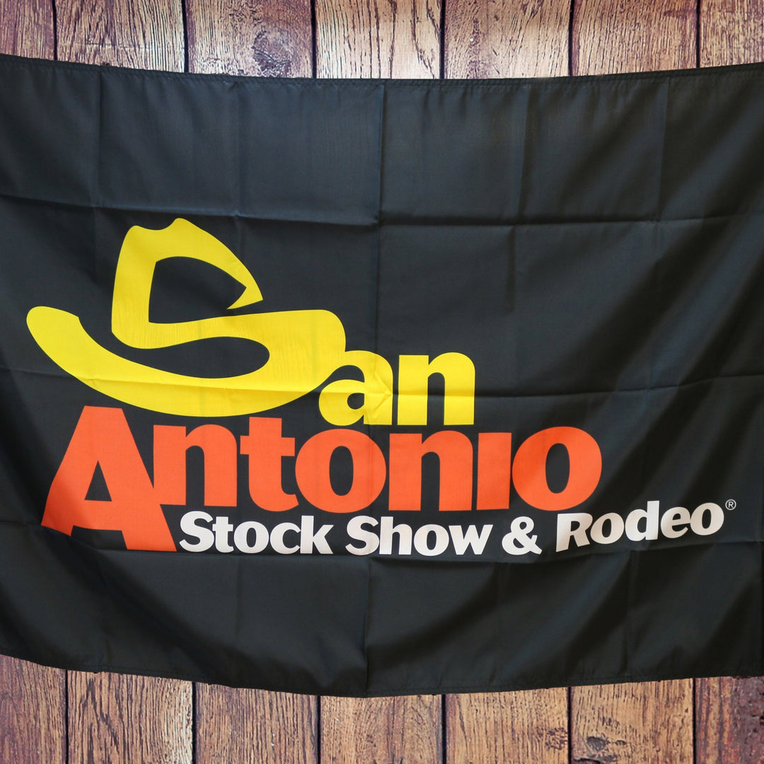 SAN ANTONIO RODEO LOGO FLAG – San Antonio Rodeo